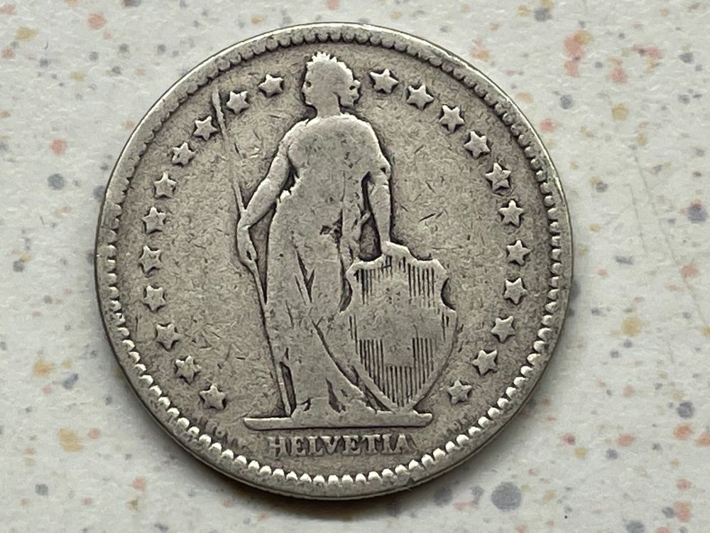 1894 2 Franken Top-Jahrgang !!! rar !!! (Gebraucht) in Winterthur für CHF 6 – mit Lieferung auf ...