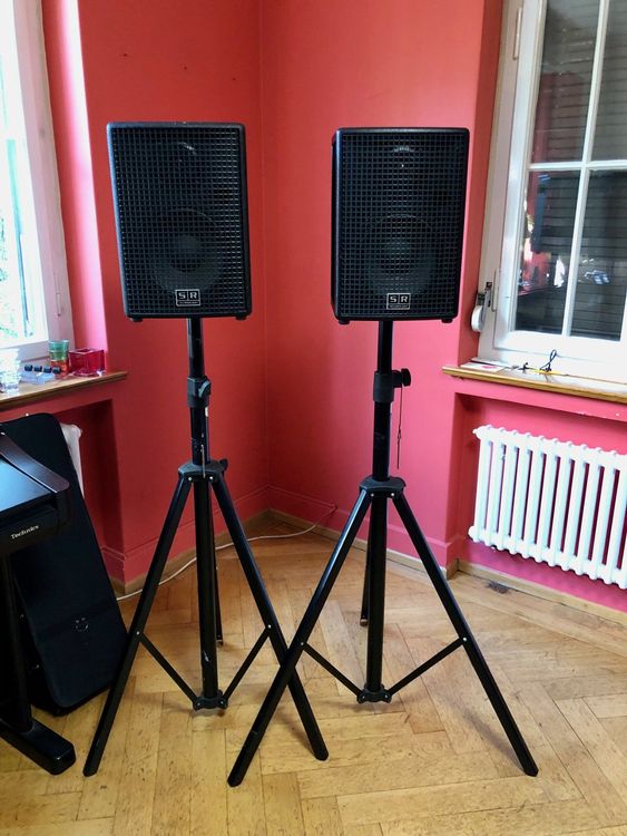 SR Technology Monitore / Lautsprecher inkl. Stative (Gebraucht) in ...