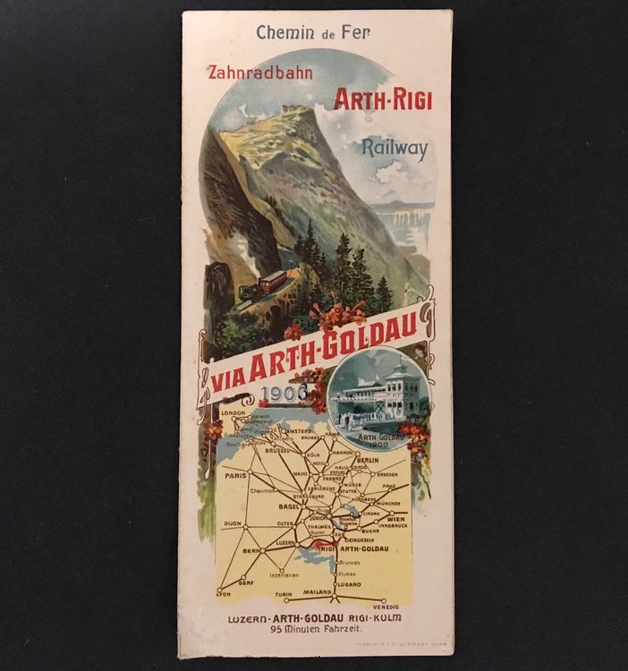 Fahrplan Arth-Goldau-Rigi-Kulm 1903 | Kaufen auf Ricardo