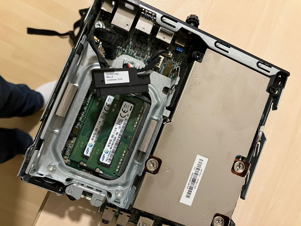 HP Elitedesk 800 G1 Mini i5 8GB Ram ohne Festplatten | Kaufen auf Ricardo