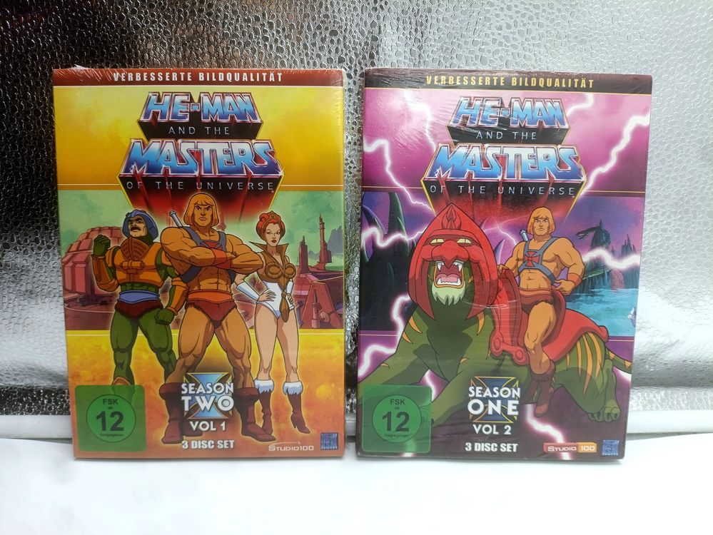 2 He Man DVDs Episoden 34-98, neu (Neu und originalverpackt) in Wil SG ...
