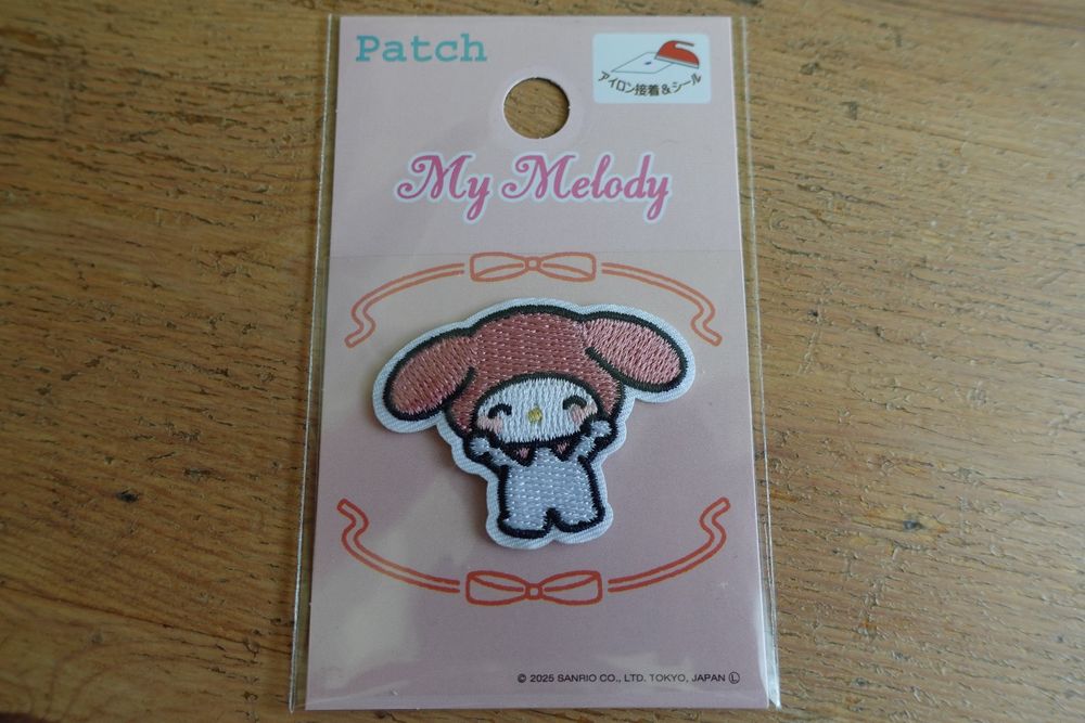 Iron Patch Aufbügelmotiv Textilaufkleber | Sanrio My Melody | Kaufen auf Ricardo