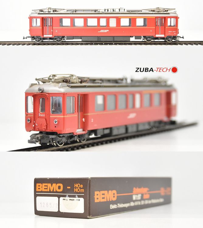 Bemo 1265/2 E-Triebwagen ABe 4/4 RhB H0m GS Analog OVP | Kaufen auf Ricardo