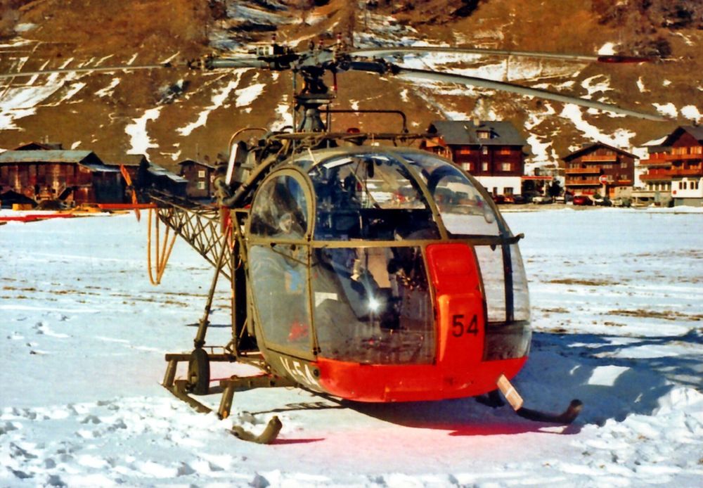SA-313 Alouette II V-54/2 Swiss Air Force | Kaufen auf Ricardo