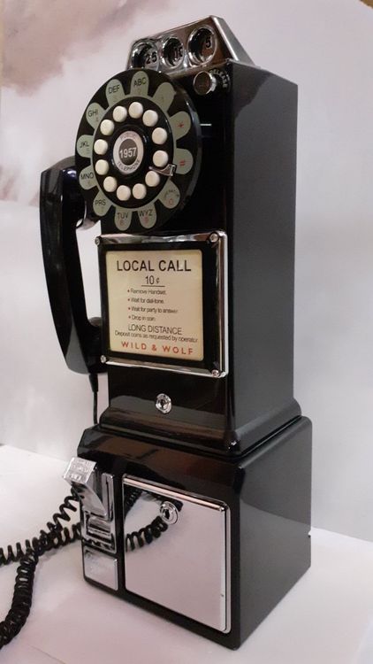Retro Telefon "Classic Diner-Phone" USA Amerika Art-Deco (Gebraucht) in ...