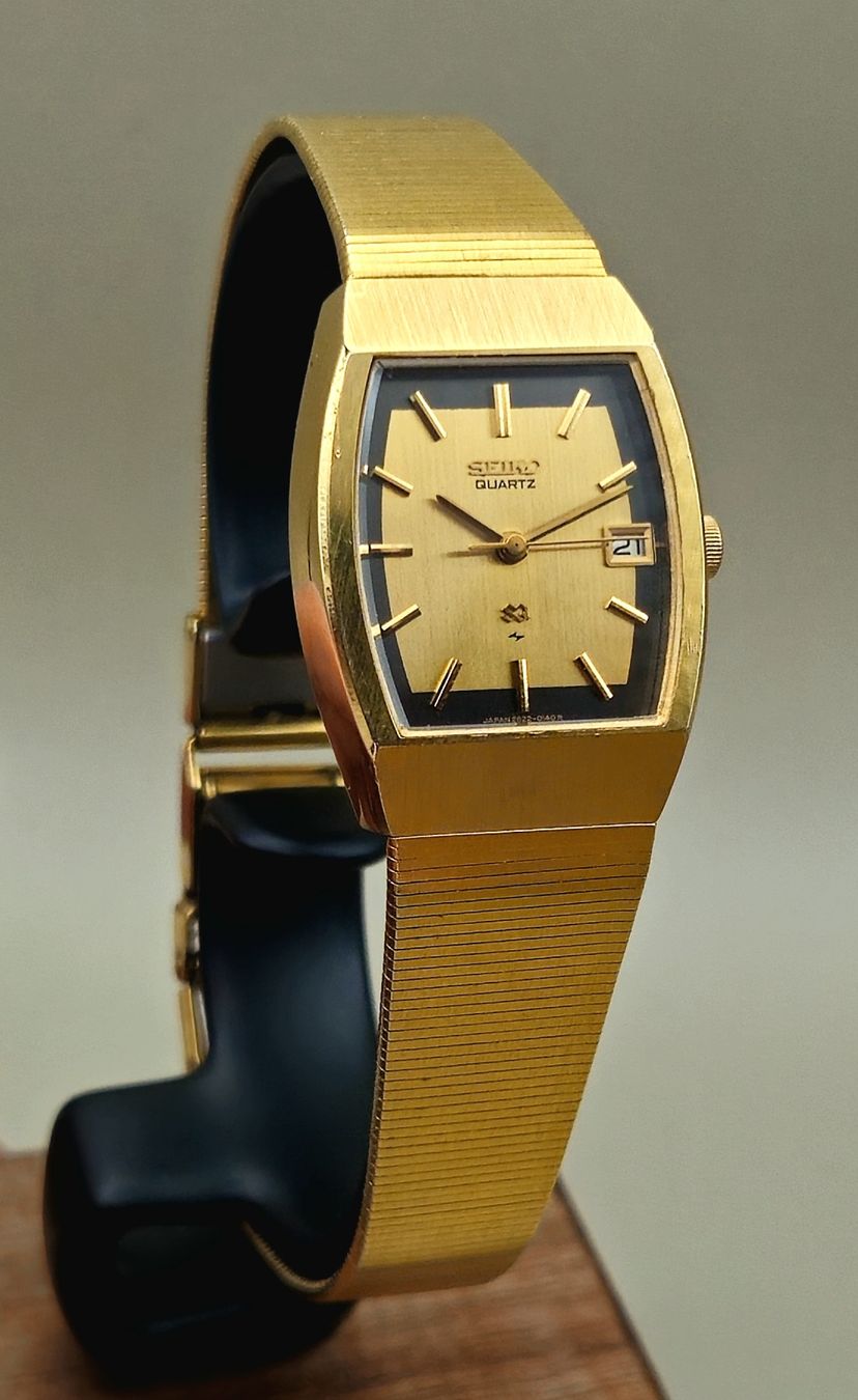 Seltene SEIKO- Tank Style- Vintage – Goldfarben – Ab 1 CH (Gebraucht ...