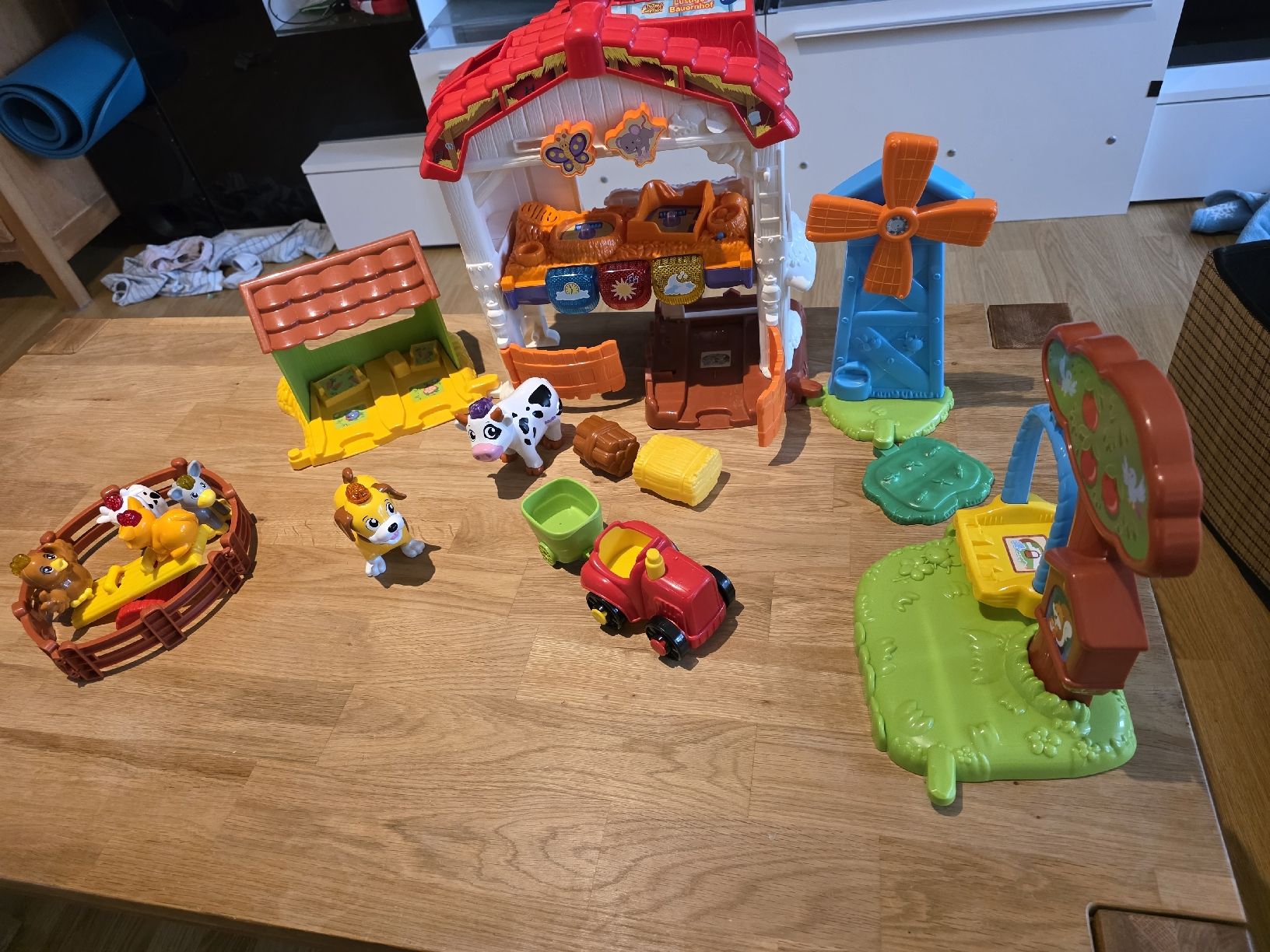 Vtech Tierparadies Bauernhof mit Tieren, Top Zustand! (Gebraucht) in ...