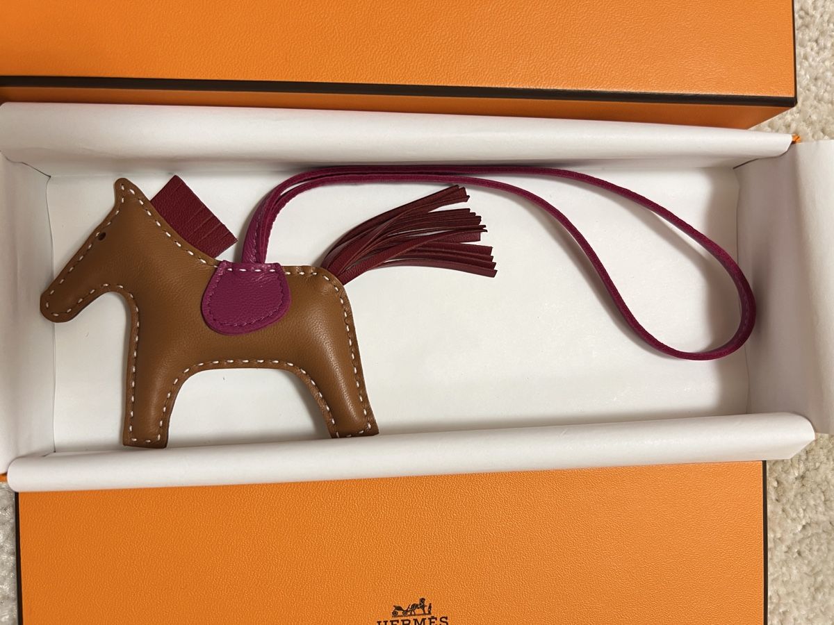 Hermès Rodeo Horse Bag Charm, Leather, Fall Fashion, New! (Neu (gemäss ...