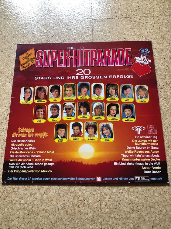 Die Super Hitparade 20 Stars und ihre grossen Erfolge 2LP (Gebraucht) in Marbach SG für CHF 7 ...