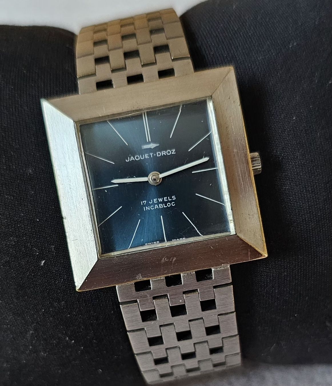 JAQUET -DROTZ Handaufzug Swiss Made Elegante Armbanduhr 33mm (Gebraucht ...