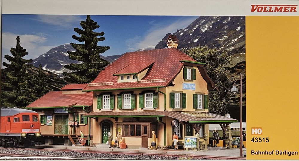 Vollmer 43515: Bausatz Bahnhof Därligen (Neu und originalverpackt) in ...
