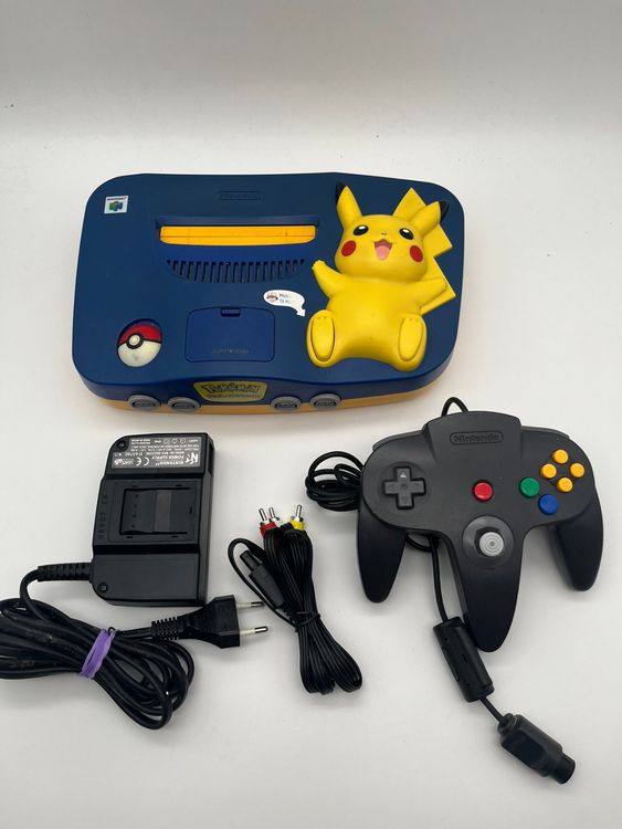 Nintendo 64 Pikachu Special Edition + Controller N64 Pokemon | Kaufen ...