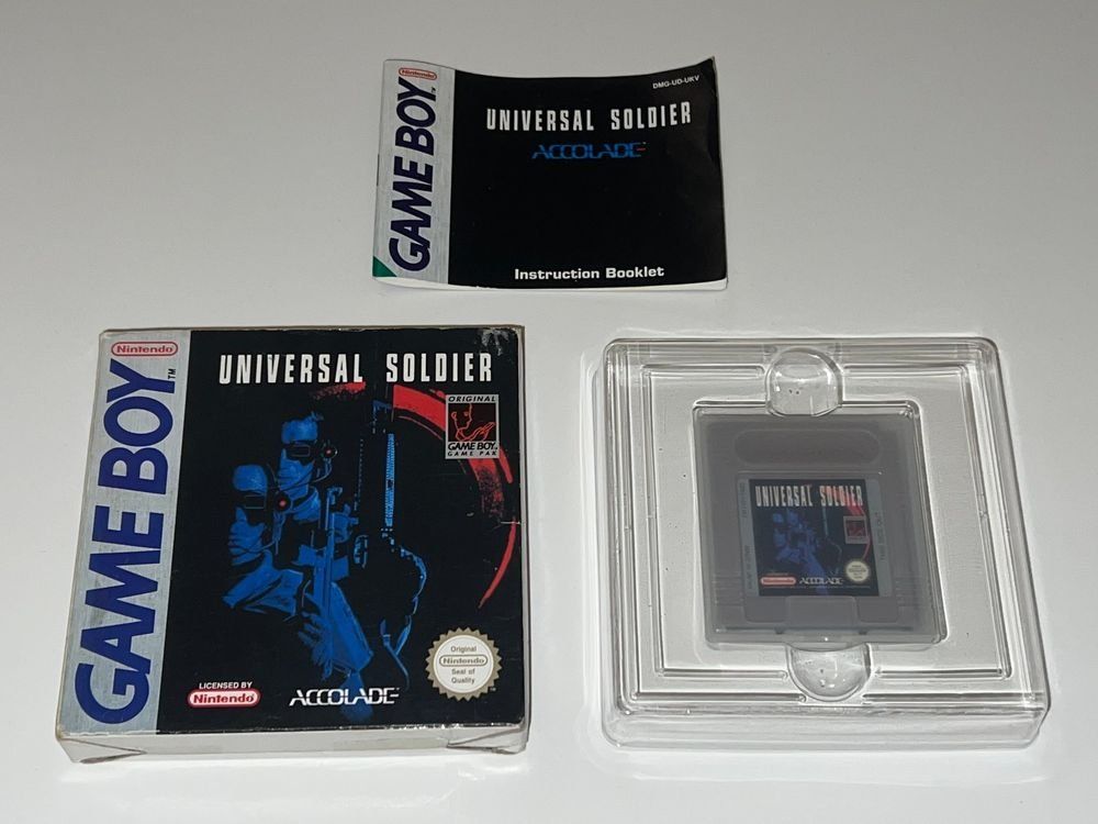 Game Boy Classic (GB) Spiel - Universal Soldier (OVP) - rar (Gebraucht ...