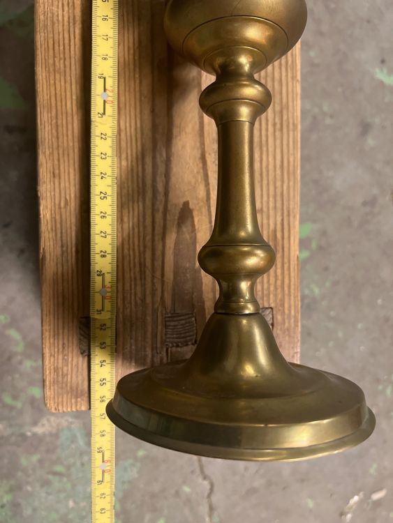 Antike Messing Öllampe mit kleinem Glas(d) | Kaufen auf Ricardo