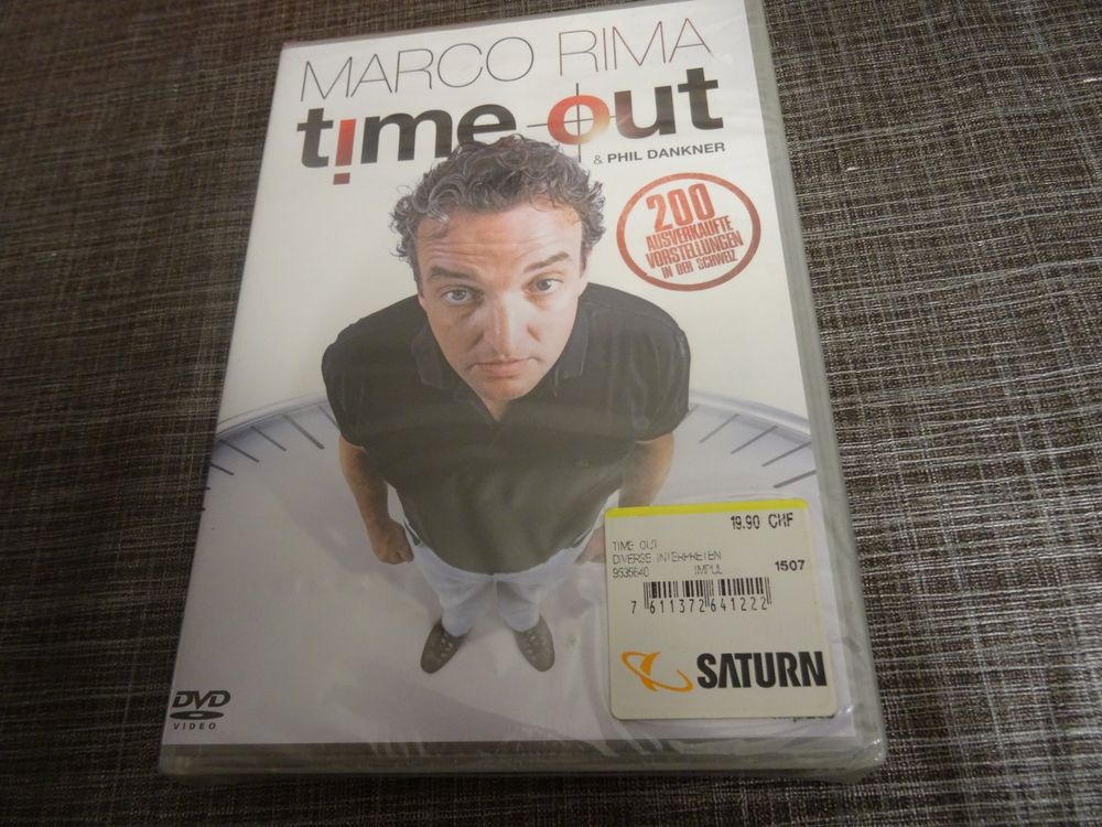 Marco Rima - Time Out DVD NEUWARE (Neu und originalverpackt) in Olten ...