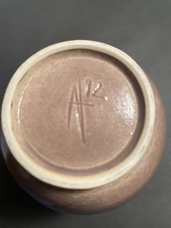 Art Deco Keramik Vase signiert blau bräunlich (Gebraucht) in siebnen für CHF 24 – mit Lieferung ...