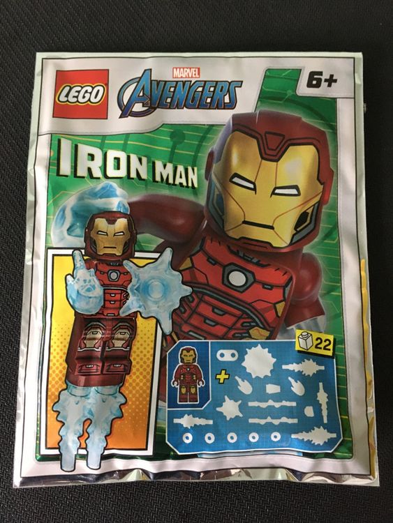 242210 Iron Man - Lego Minifigur (Neu und originalverpackt) in St ...