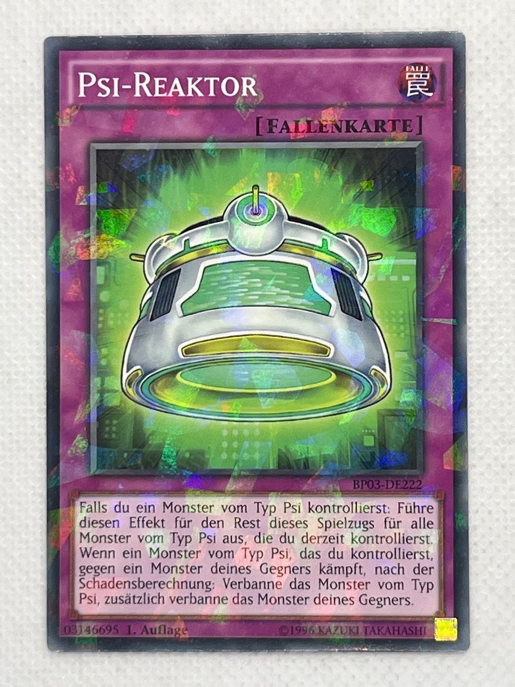 Yu-Gi-Oh! Karte - Psi-Reaktor - Shatterfoil - Top Zustand! (Gebraucht ...