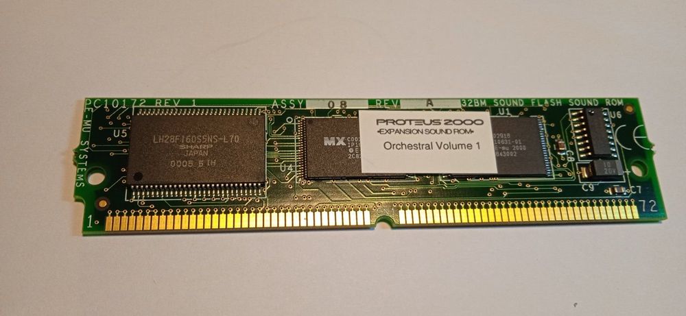 E-Mu Proteus 2000 Rom Exansion Card | Kaufen auf Ricardo