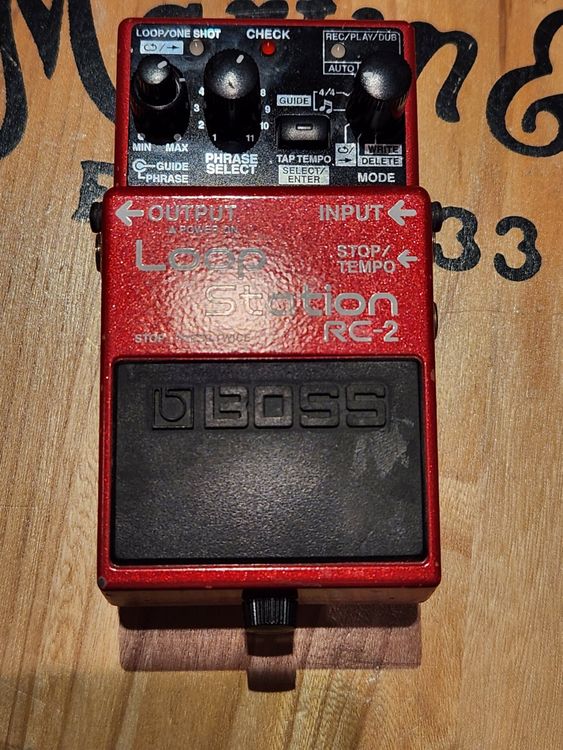 BOSS LOOP STATION RC-2...☆ (Gebraucht) in Farnern für CHF 85 – mit ...