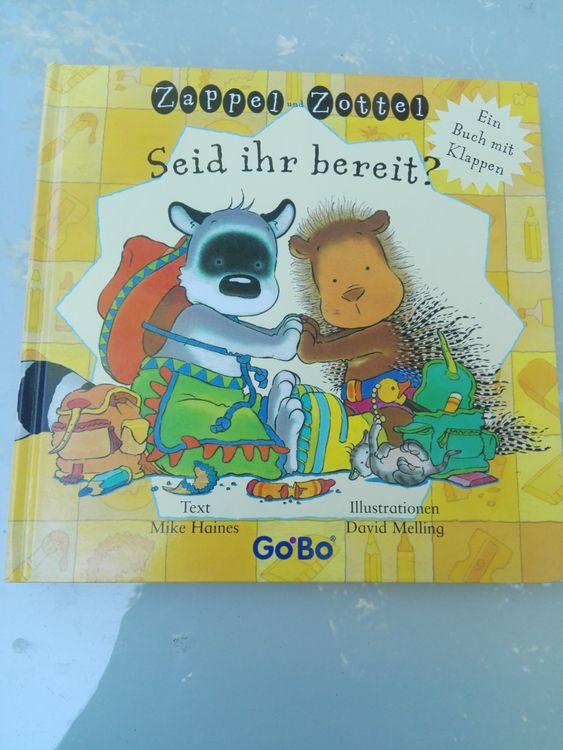 Zappel und Zottel - Seid ihr bereit? (Ein Buch mit Klappen) (Gebraucht ...