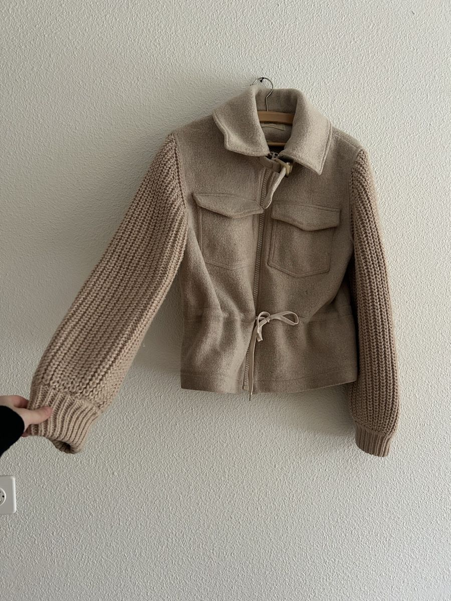 Veste Ba&sh beige, taille L, parfait pour l'automne (D'occasion) à ...