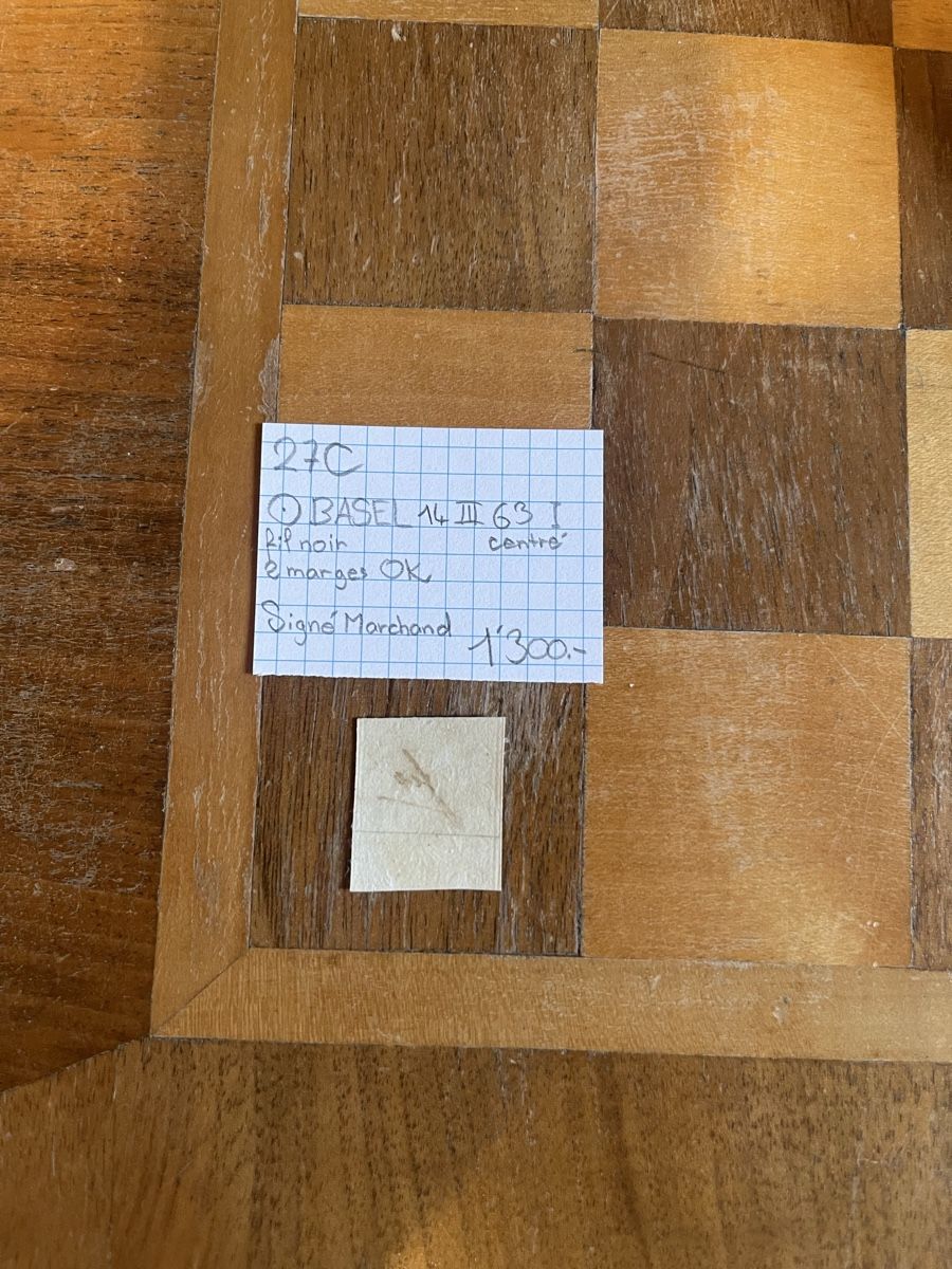 strubel 27 C, SBK 1’300.- signé (Gebraucht) in peseux für CHF 110 – mit ...