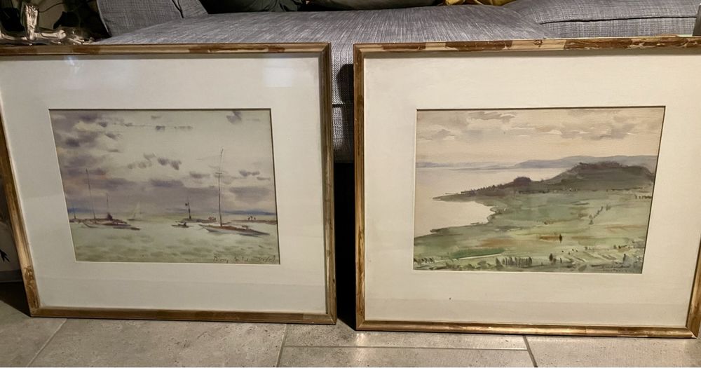 Diósy Antal - aquarelliste hongrois médaillé d'or (Gebraucht) in ...
