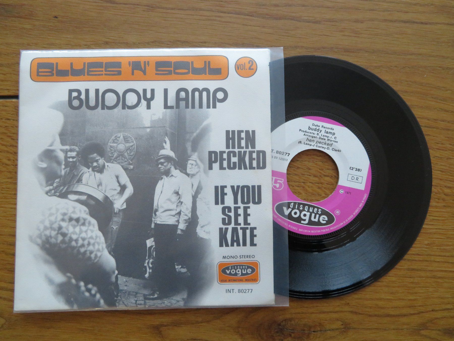 Buddy Lamp - Hen Pecked / If You See Kate - Single! (Neu (gemäss ...