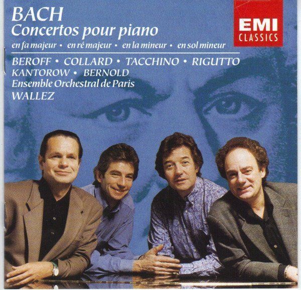 Gabriel Tacchino, Bruno Rigutto, Michel Beroff, J-P Collard, (D ...