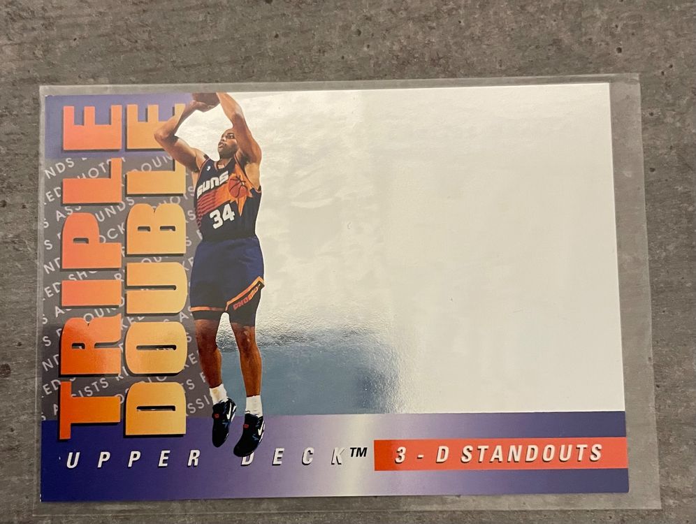 NBA Charles Barkley Tripple Double 3-D Holo Card | Kaufen auf Ricardo