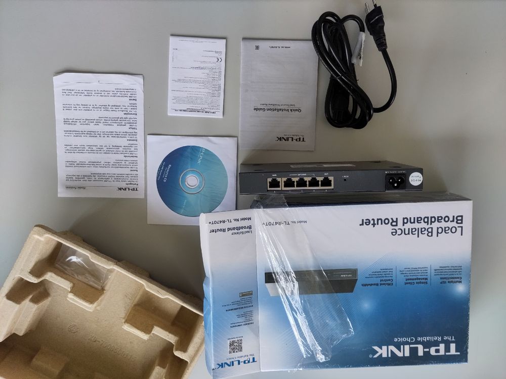 TP-Link Load Balancer Broadband Router TL-R470T+ | Kaufen auf Ricardo