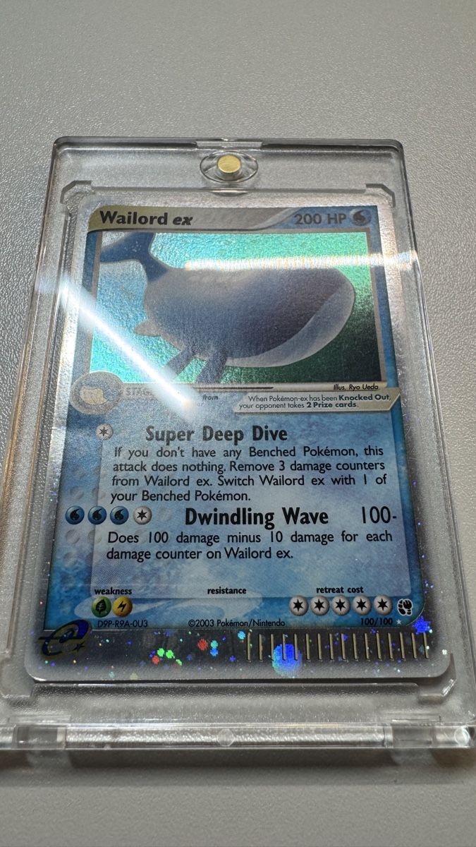 Pokémon Wailord Ex (D'occasion) à Belprahon pour CHF 47 – avec ...