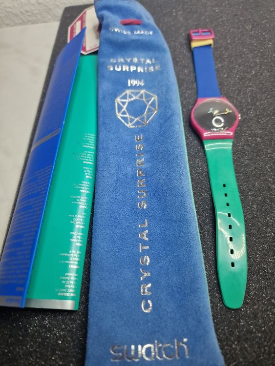 Vintage 1994 Swatch CRYSTAL SURPRISE GZ129 | Kaufen auf Ricardo