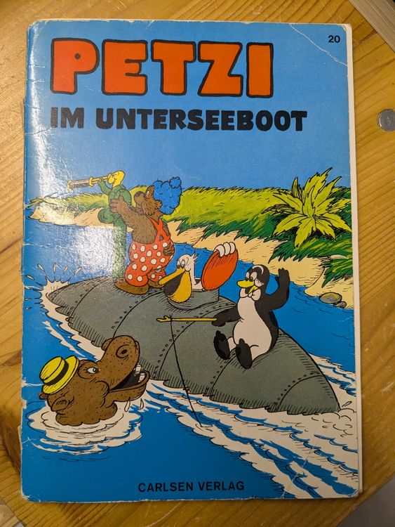 Petzi im U-Boot - Kinder Comic Heft Carlsen Verlag (Gebraucht) in ...