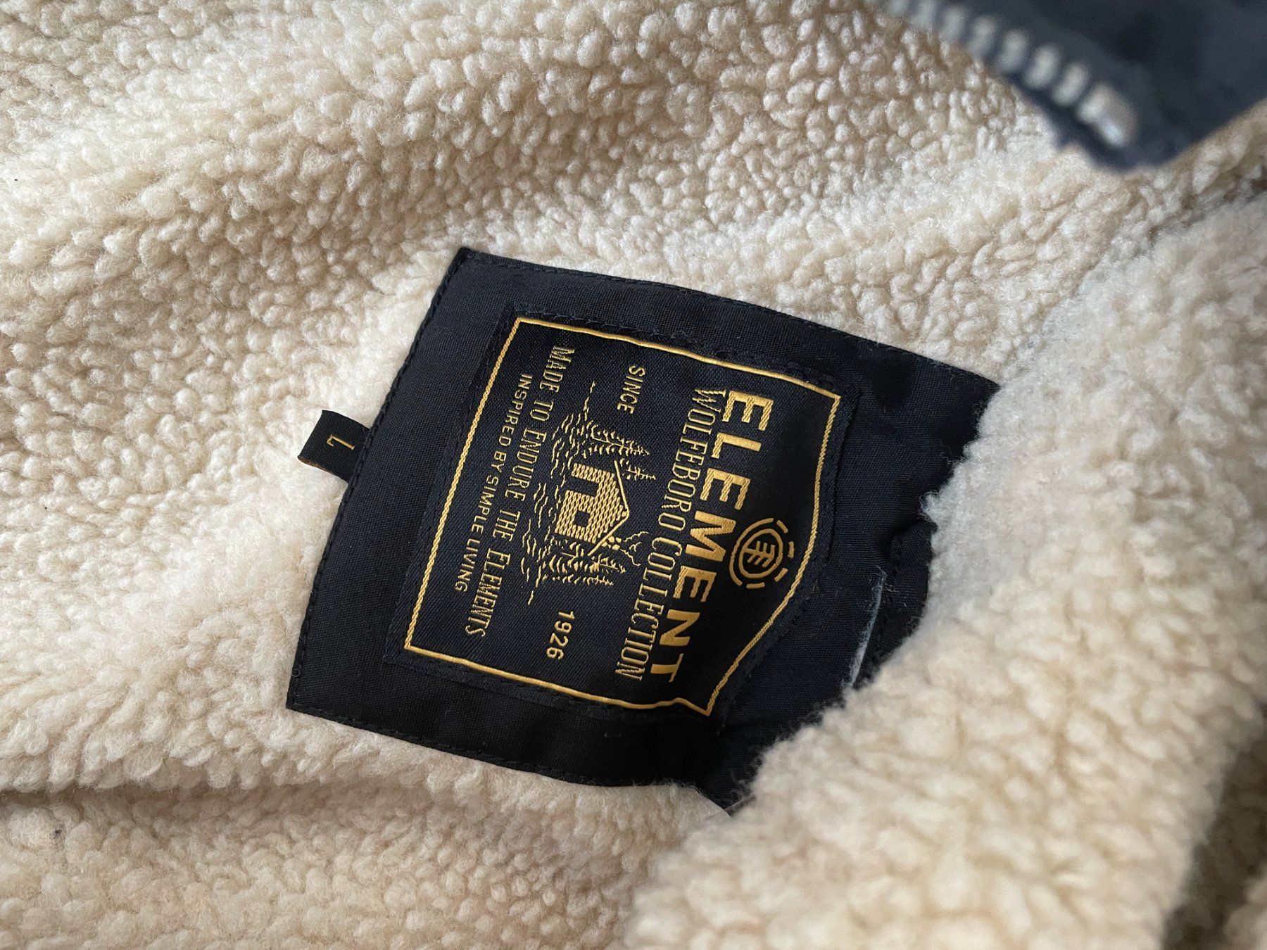 Element Wolfeboro veste hiver noire Sherpa - L (D'occasion) à Lausanne ...