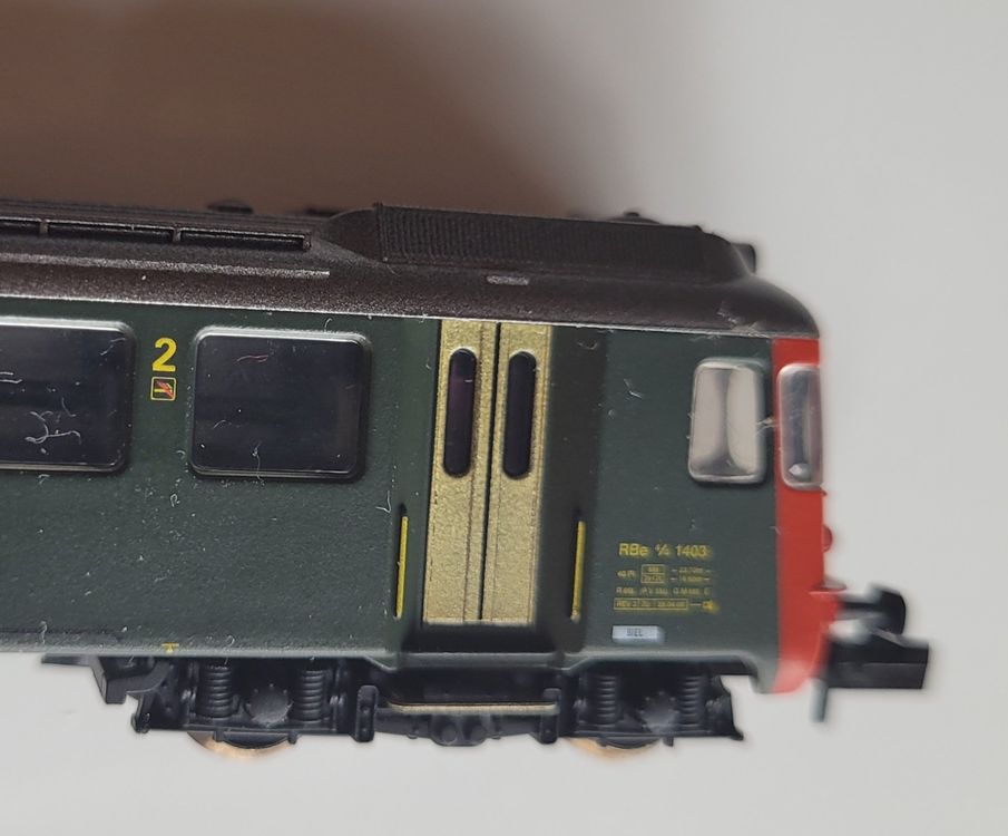 Arnold 2385: SBB RBe 4/4 1403, rote Front, neuwertig (Neu (gemäss ...