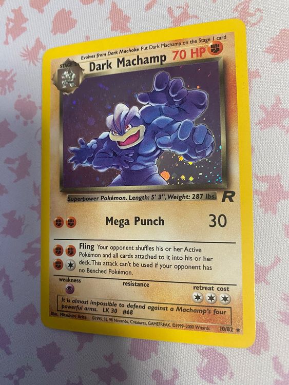 Pokemon - Dark Machamp - 10/82 - Team Rocket - EN (Neu (gemäss ...