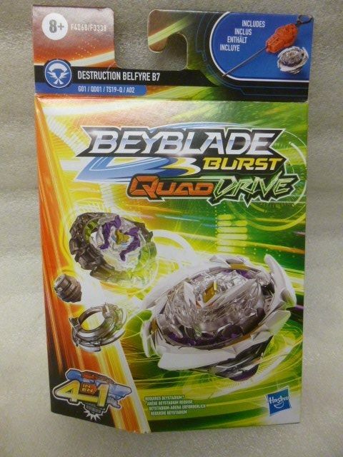 Beyblade Beyblade Destruction Belfyre B7 QuadDrive 100% NEW (Neu und ...