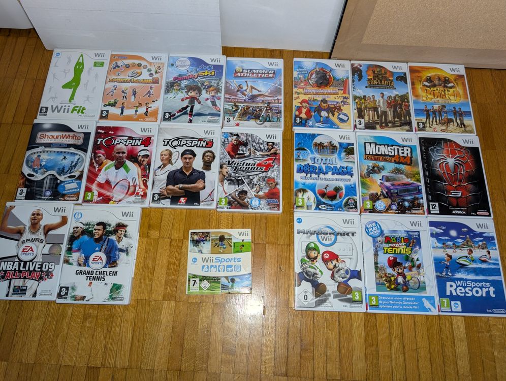 NINTENDO Wii, Wii Fit, Balance board, Accessoire, Jeux (D'occasion) à ...