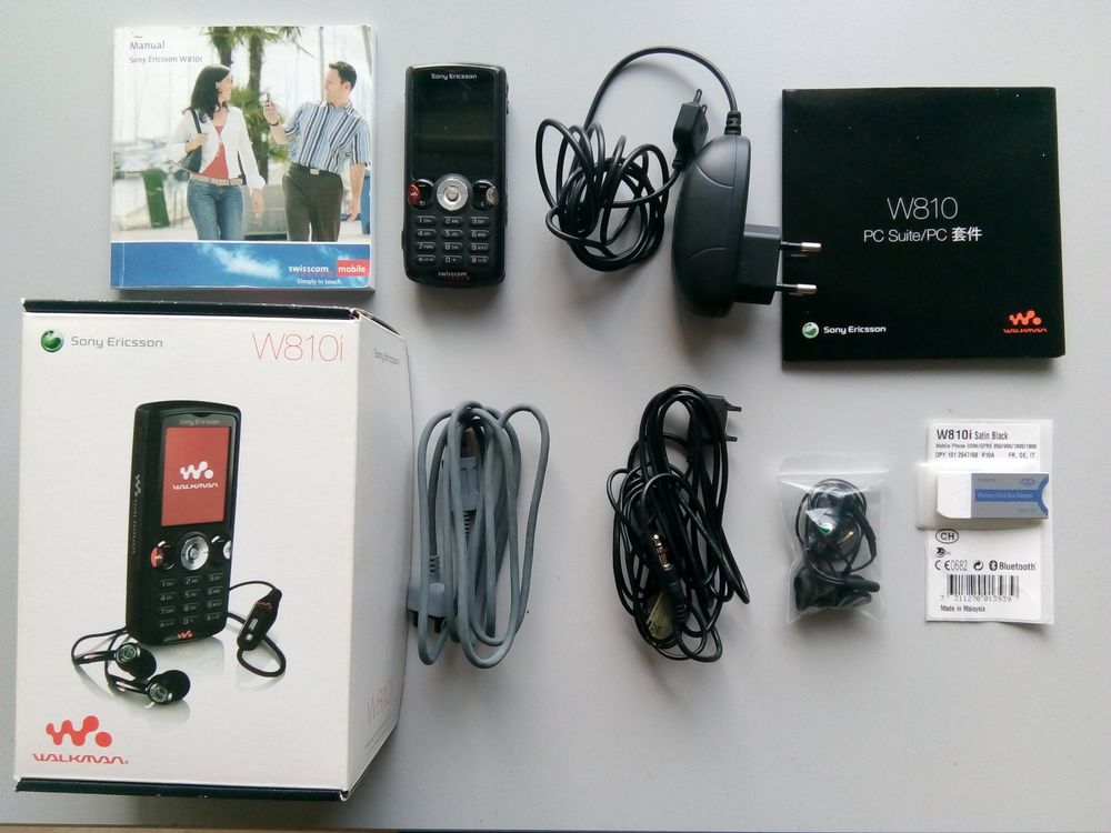 Sony Ericsson W810 - Handy Klassiker - Sammlerstück (Gebraucht) in ...