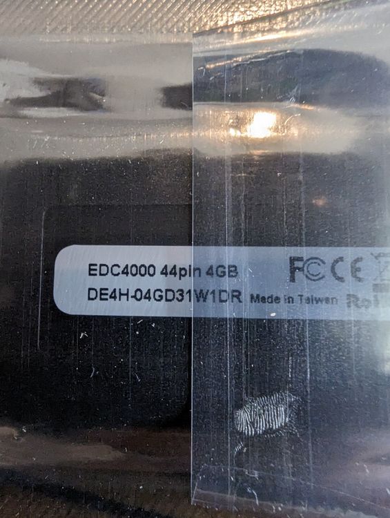 4x PATA IDE 4GB Flash Disk SSD SLC EDC4000 DE4H-04GD31W1DR (Neu und originalverpackt) in Baden ...