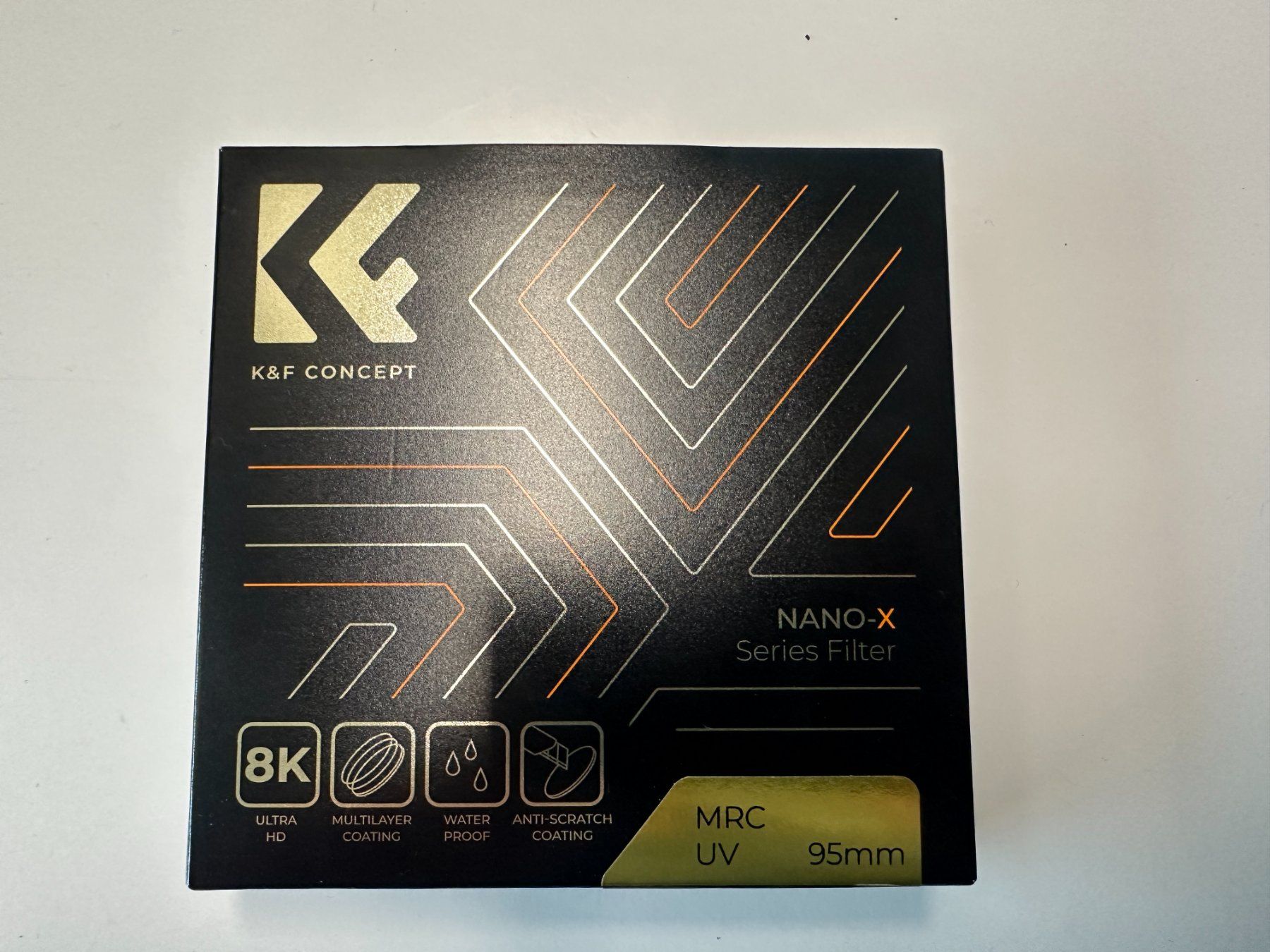 K&F CONCEPT Nano X-Serie UV Filter 95mm Schott-Glas B270 28 (Gebraucht ...