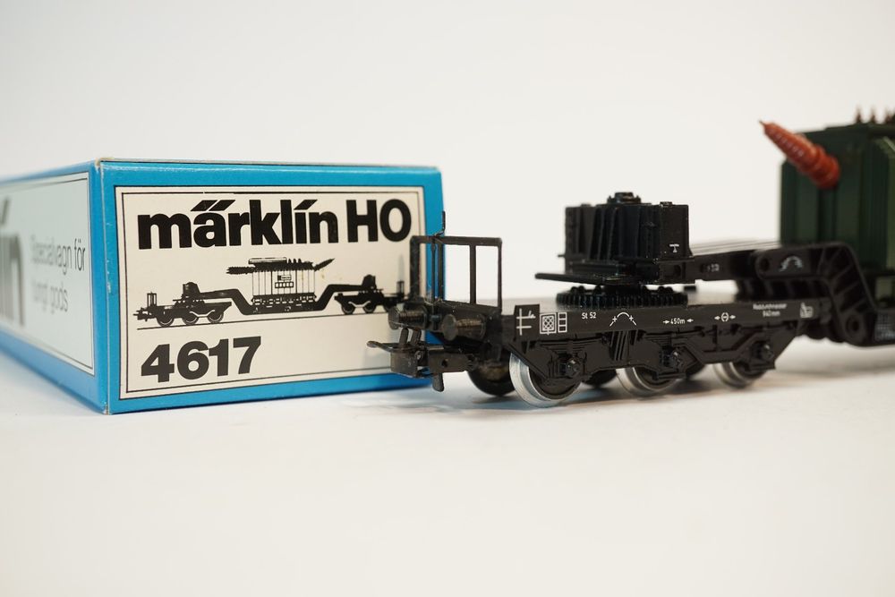 8∂ Märklin 4617 DB Trafoschwerlastgüterwagen | Kaufen auf Ricardo