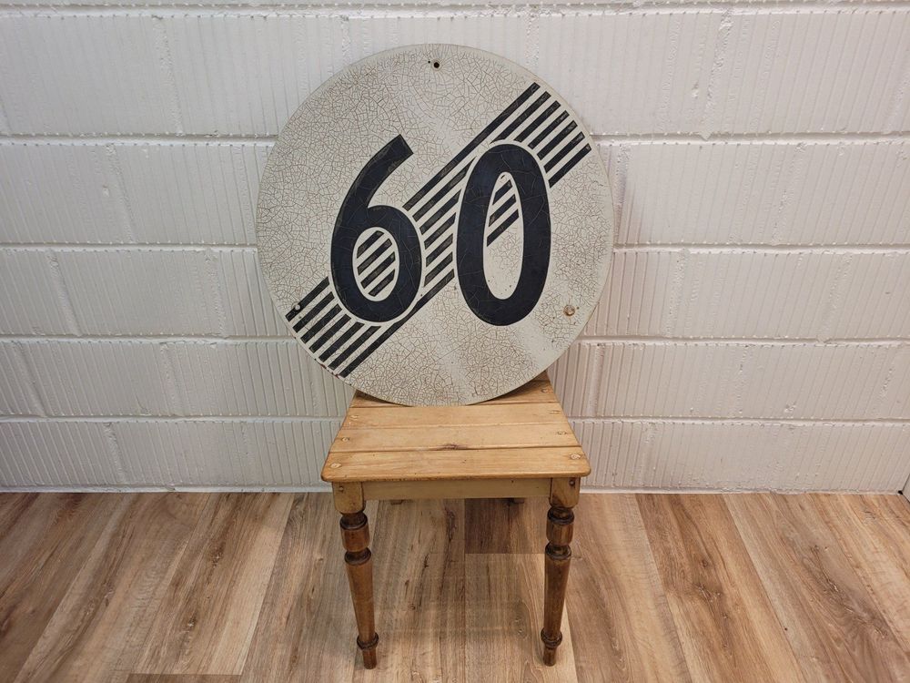 Strassen Tafel Hinweisschild "Ende 60" (Gebraucht) in Nottwil für CHF ...