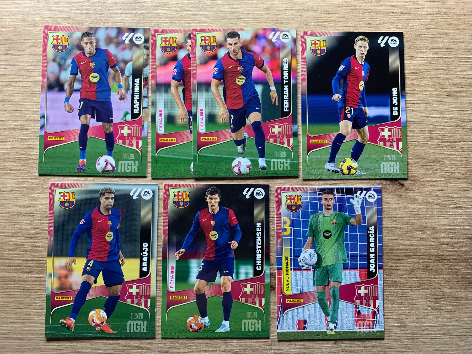Soccer FC Barcelona Lot 6 Cards MGK 25/26 (Gebraucht) in Netstal für ...
