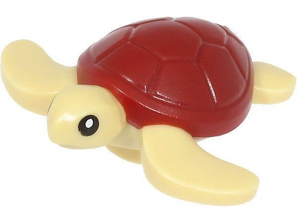 LEGO 67040pb02 Tan Sea Turtle with Black Eyes | Kaufen auf Ricardo