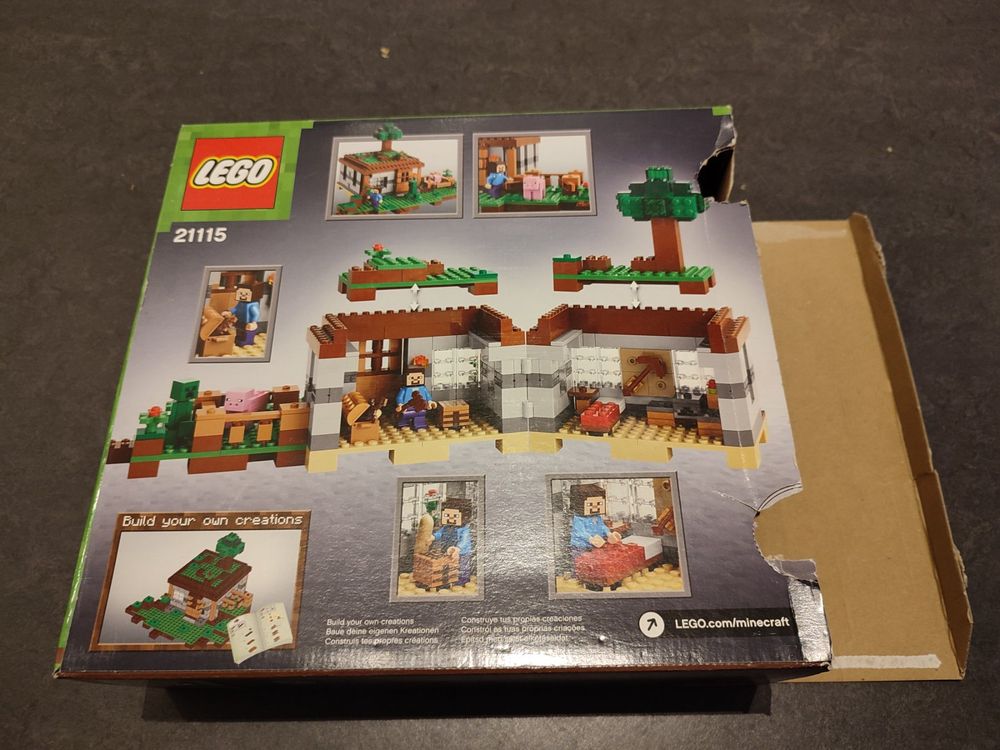 Lego Minecraft 21115 The First Night (Gebraucht) in für CHF 30 – mit ...