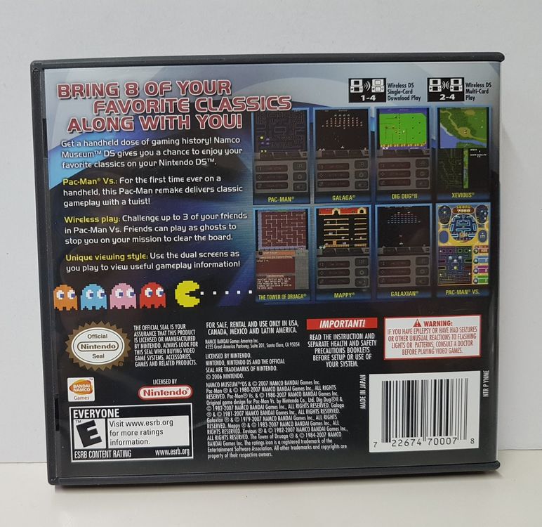 Namco Museum DS / sehr selten Rarität (Gebraucht) in Schüpfheim für CHF ...