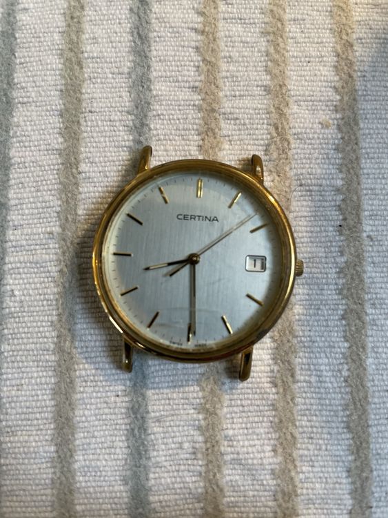 Certina Uhr vergoldet | Kaufen auf Ricardo
